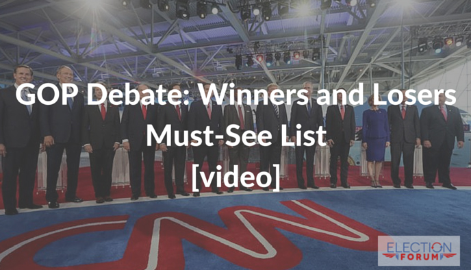 GOP Debate: Winners and Losers Must-See List [video]