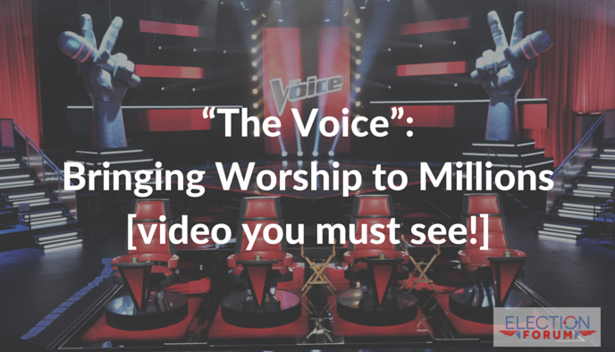 "The Voice": Bringing Worship to Millions [video you must see!]
