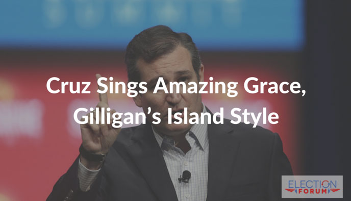 Cruz Sings Amazing Grace, Gilligan's Island Style
