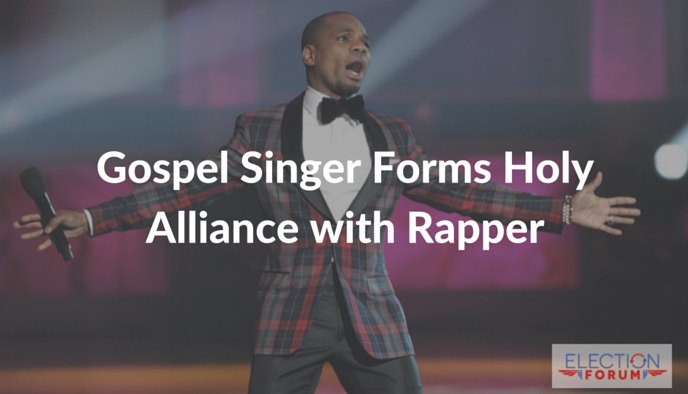 Gospel Singer Forms Holy Alliance with Rapper