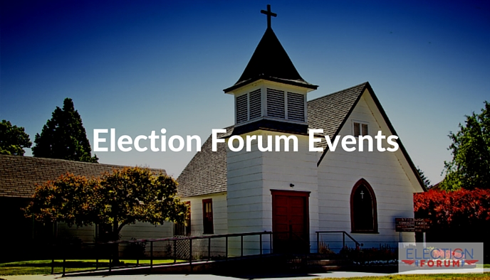 Election Forum Events