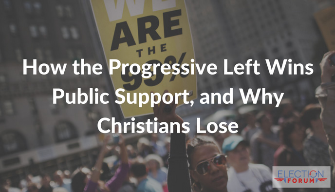 How the Progressive Left Wins Public Support, and Why Christians Lose