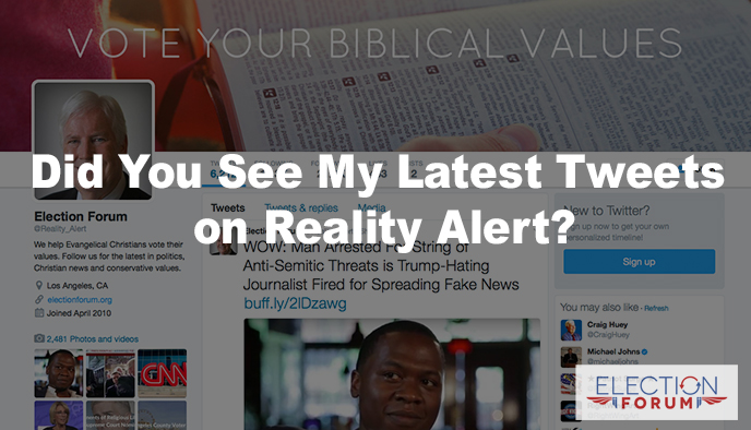 Did You See My Latest Tweets on Reality Alert?