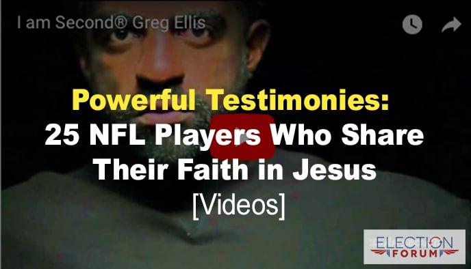 Powerful Testimonies: 25 NFL Players Who Share Their Faith in Jesus ...