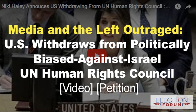 Media and the Left Outraged: U.S. Withdraws from Politically Biased ...