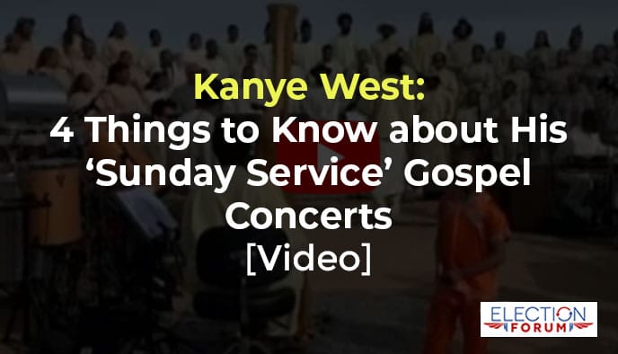 Kanye West: 4 Things to Know about His ‘Sunday Service’ Gospel Concerts ...
