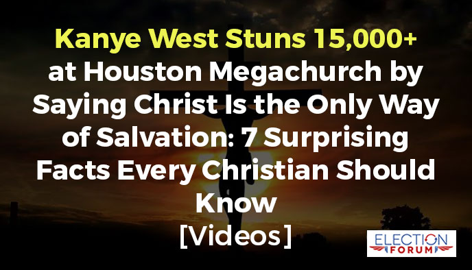 Kanye West Stuns 15,000+ at Houston Megachurch by Saying Christ Is the ...