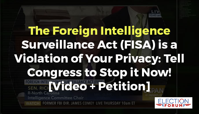 The Foreign Intelligence Surveillance Act (FISA) is a Violation of Your ...